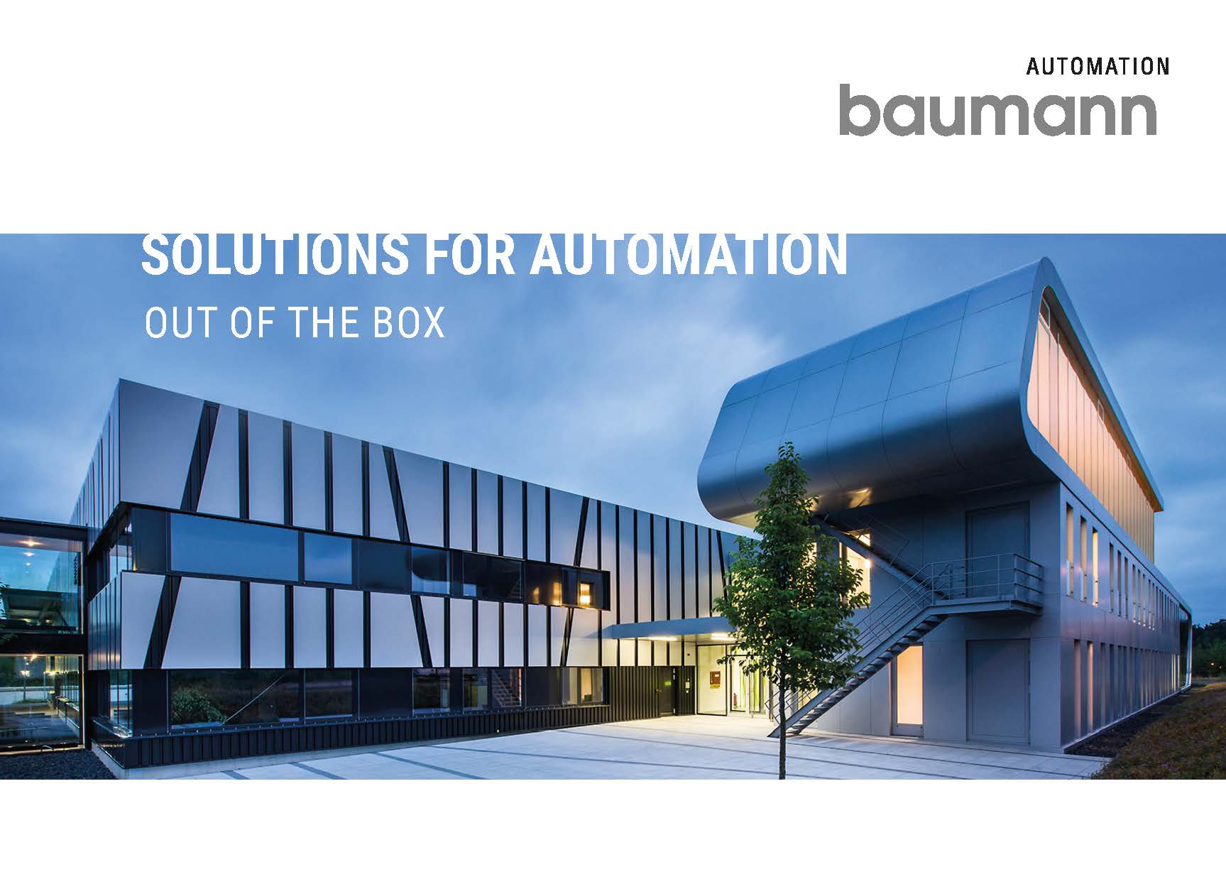 Baumann Automation -Meldung: New Company brochure of Baumann Automation
